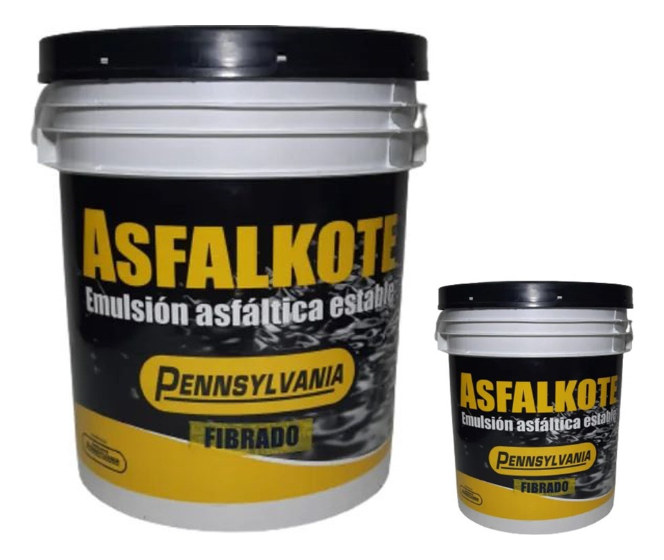 Impermeabilizante Fibrado Asfalkote 18k + 4k - Mundocolor Pinturas