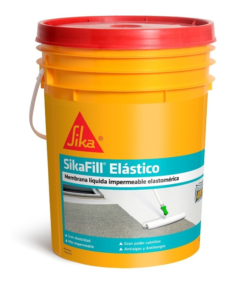 Membrana Líquida Sikafill Impermeabilizante 20k Teja - Mundocolor Pinturas