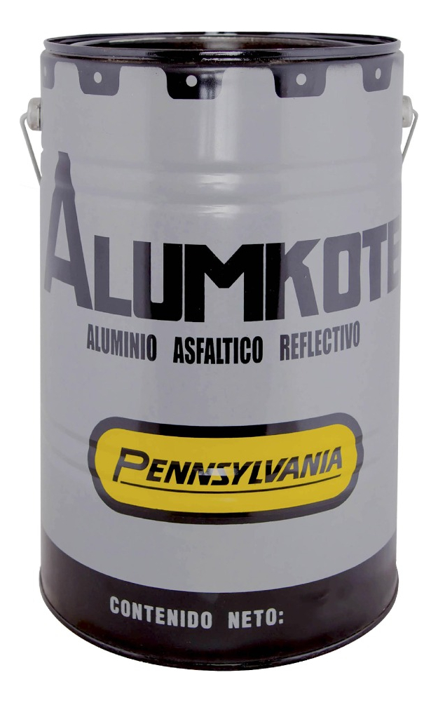 Alumkote Aluminio Asfaltico Asfalkote Pennsylvania 4lt - Mundocolor Pinturas