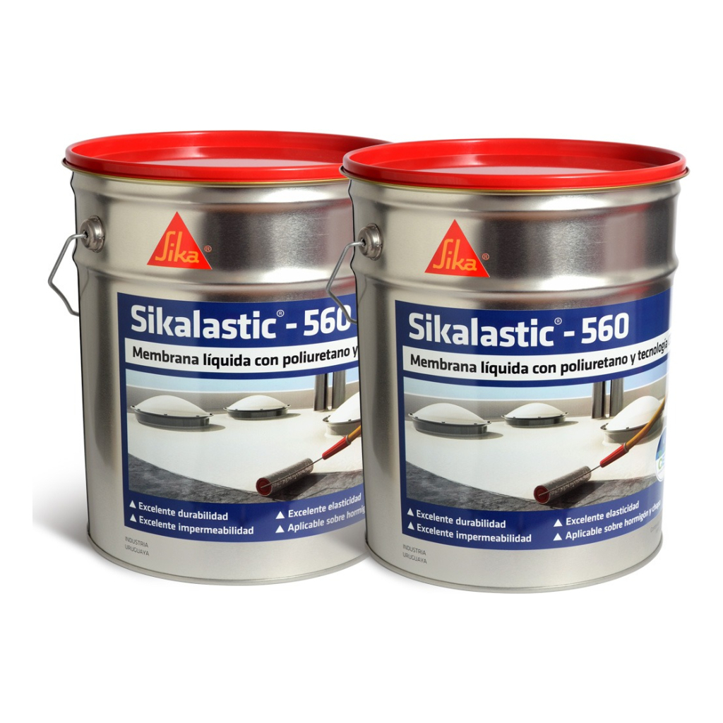 Sikalastic 560 Membrana Líquida Sika Con Poliuretano 20+20k ...
