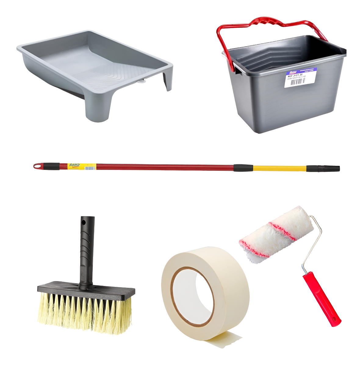 Kit De Accesorios Para Pintar 6 Piezas Mundo Color - Mundocolor Pinturas