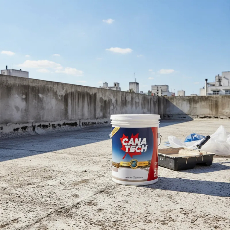 Pintura Membrana Liquida Impermeabilizante Canatech 20k - Mundocolor Pinturas